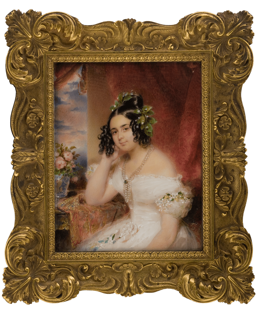 Terézia Cavriani, geb. Esterházy | The Tansey Miniatures Foundation