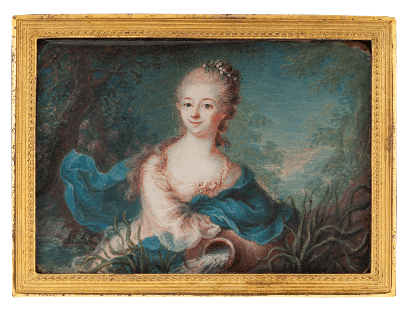 Dame mit Wasserkrug | The Tansey Miniatures Foundation