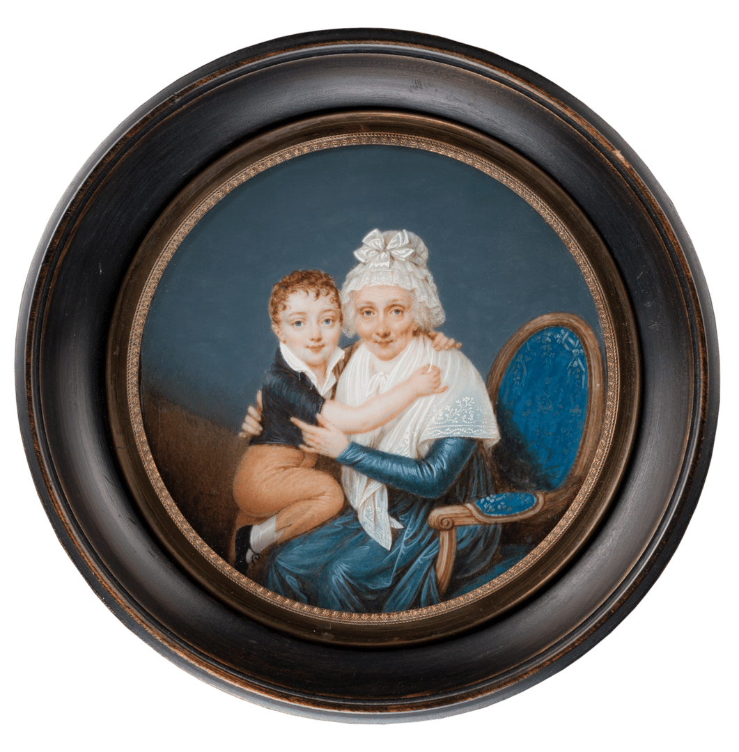 Marie Anne Augustine Aerts mit ihrem Enkel Claude | The Tansey ...